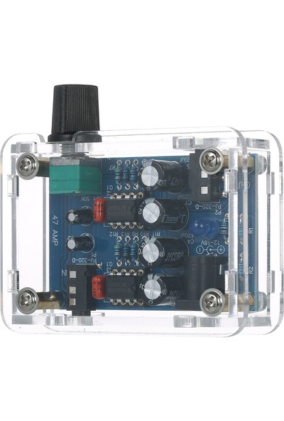 Gahome Şeffaf Muhafazalı 47 Amp Dıy NE5532 Hi-Fi Kulaklık (Yurt Dışından)