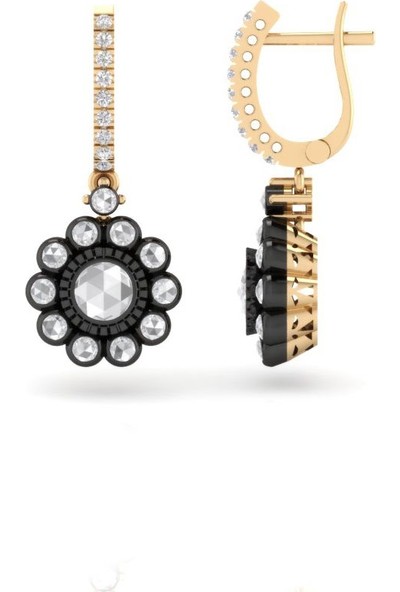 Silvanit 0,65 Karat Pırlanta Elmas Küpe Silvanit 0,65 Karat Pırlanta Elmas Küpe