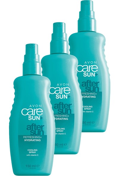 Avon Sun+ Ferahlatıcı Güneş Sonrası Spreyi 150 Ml. Üçlü Set
