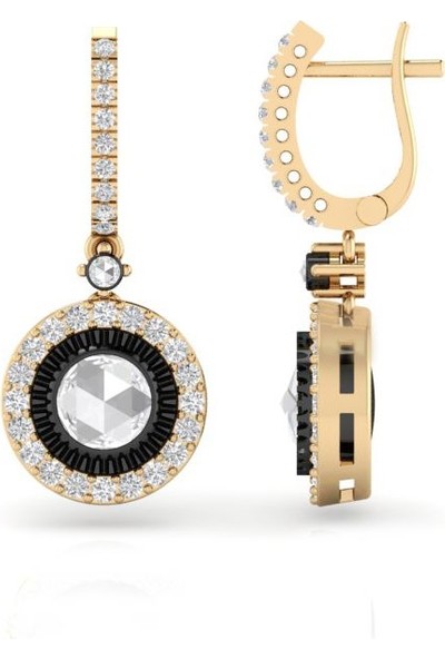 Silvanit 1,07 Karat Pırlantalı Elmas Küpe Silvanit 1,07 Karat Pırlantalı Elmas Küpe