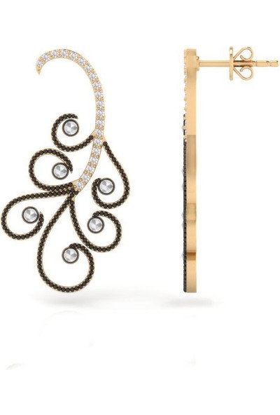 Silvanit 0,48 Karat Pırlantalı Elmas Küpe Silvanit 0,48 Karat Pırlantalı Elmas Küpe