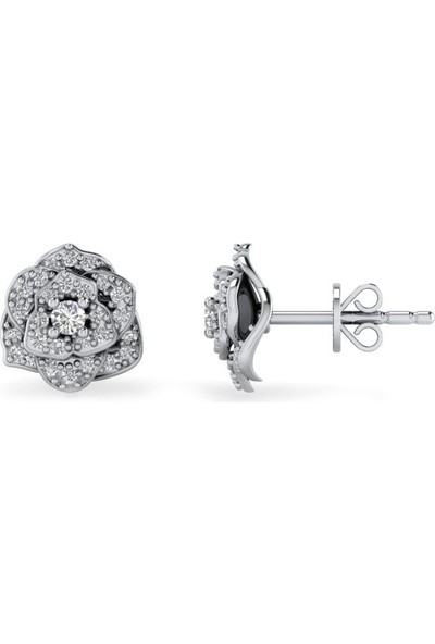 Silvanit 0,26 Karat Pırlanta Tasarım Küpe Silvanit 0,26 Karat Pırlanta Tasarım Küpe