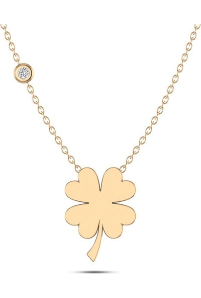 Silvanit Pırlanta Yonca Kolye Silvanit Pırlanta Yonca Kolye