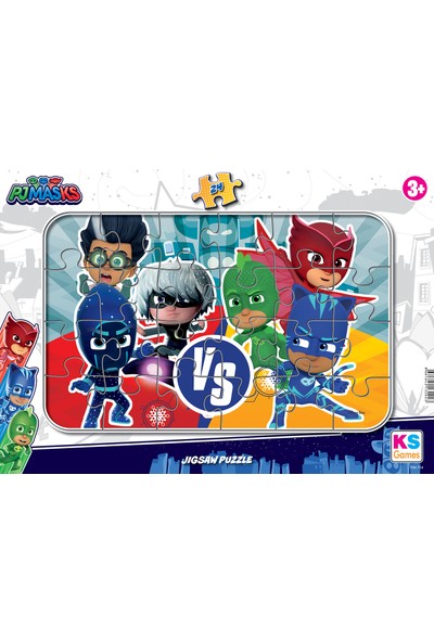 KS Games Pjmasksframe Puzzle 24