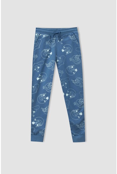 DeFacto Erkek Çocuk Kral Şakir Lisanslı Jogger Eşofman Altı V7133A621Wn