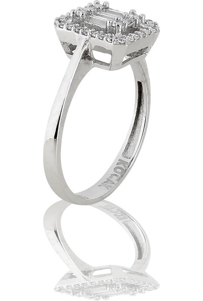 Alyanaklar Altın Baget Yüzük