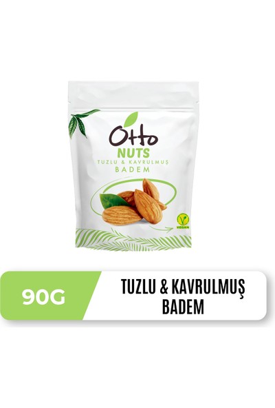 Otto Nuts 90 gr Kavrulmuş Badem Otto Nuts 90 gr Kavrulmuş Badem