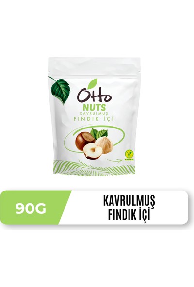 Otto Nuts 90 gr Kavrulmuş Fındık Içi Otto Nuts 90 gr Kavrulmuş Fındık Içi
