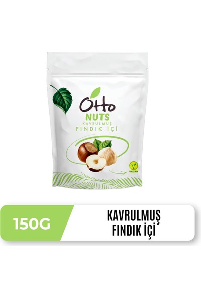 Otto Nuts 150 gr Kavrulmuş Fındık Içi Otto Nuts 150 gr Kavrulmuş Fındık Içi