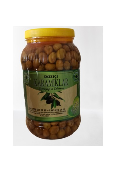 Karamıklar Zeytinyağı 3 kg Yeşil Kırma Zeytin Karamıklar Zeytinyağı 3 kg Yeşil Kırma Zeytin
