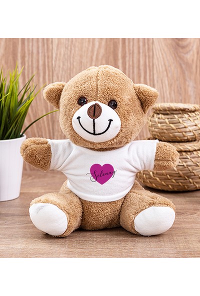 Hediye Dükkanı Kişiye Özel Mor Kalpli Isimli Peluş Ayıcık Hediye Dükkanı Kişiye Özel Mor Kalpli Isimli Peluş Ayıcık
