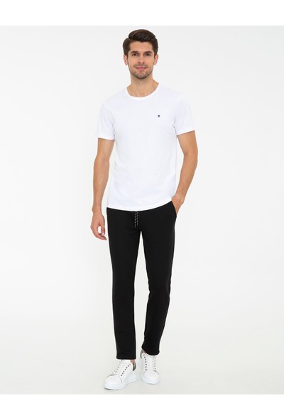 Pierre Cardin Siyah Slim Fit Eşofman Altı 50246821-VR046