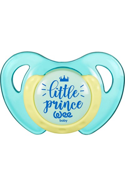 Wee Baby Desenli Kelebek Damaklı Emzik 0-6 Ay