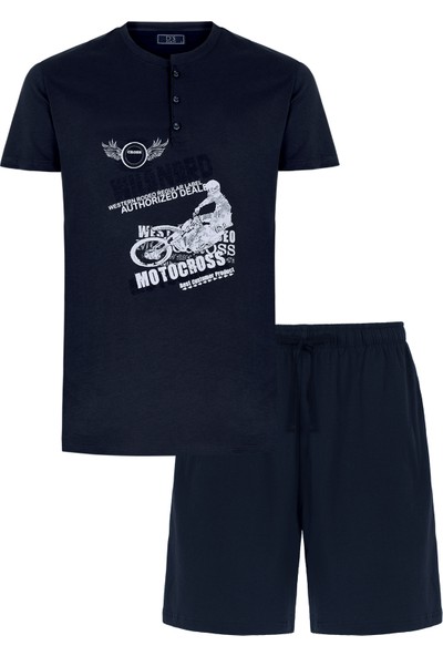 Ds Damat Lacivert Pijama Takımı