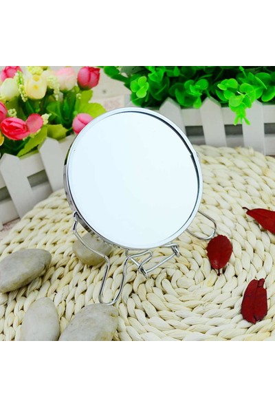 Tvet Yuvarlak Makyaj Kozmetik Ayna 360 Derece Döndürme T40477 Tvet Yuvarlak Makyaj Kozmetik Ayna 360 Derece Döndürme T40477