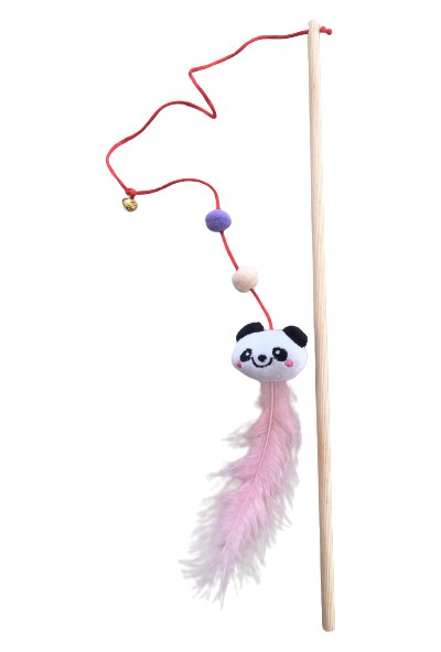 Lets Get Pet Tüylü Zilli Kedi Oltası Lets Get Pet Tüylü Zilli Kedi Oltası