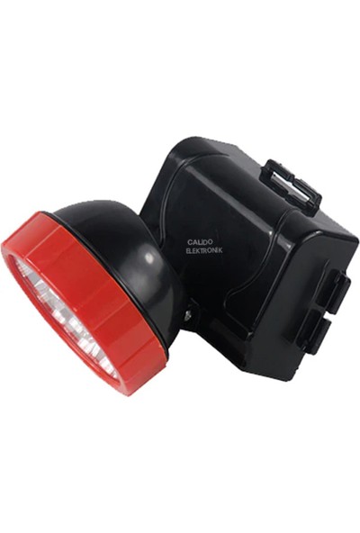 Calido Elektronik PS-3309 9 LED Çift Kademeli Şarj Edilebilir Enerji Tasarruflu Siyah Kafa Lambası Kafa Feneri Işığı Calido Elektronik PS-3309 9 LED Çift Kademeli Şarj Edilebilir Enerji Tasarruflu Siyah Kafa Lambası Kafa Feneri Işığı