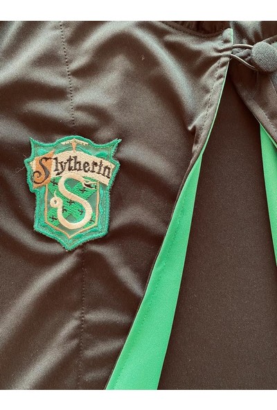 Lady Lou Harry Potter Slytherin Cübbe , Arma Nakışlı, Slytherin Cübbe, Pelerin,