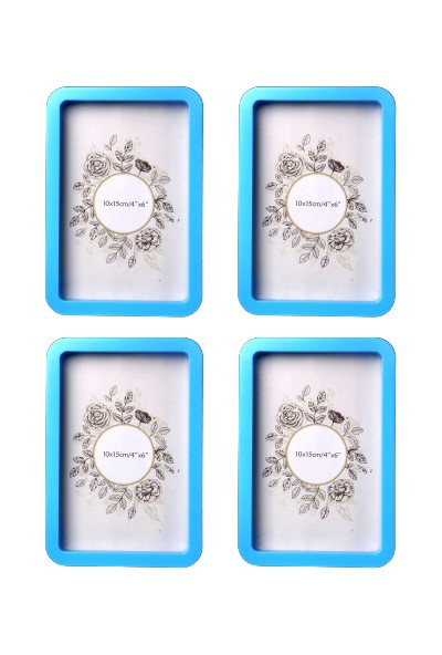 Yeditepe Hayat Fotoğrafçılık 4'lü 10 x 15 Çerçeve Mavi Yeditepe Hayat Fotoğrafçılık 4'lü 10 x 15 Çerçeve Mavi