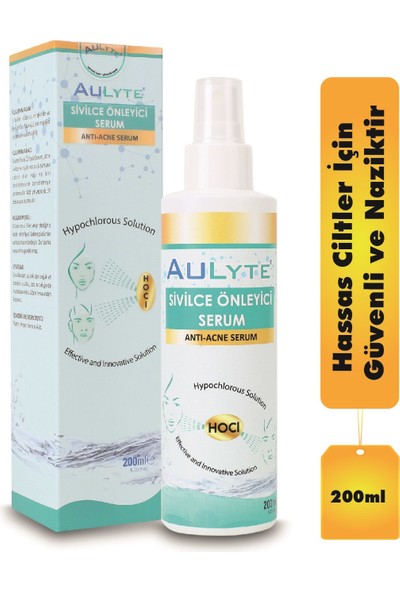Aulyte Sivilce Önleyici Serum 200 Ml. Aulyte Sivilce Önleyici Serum 200 Ml.
