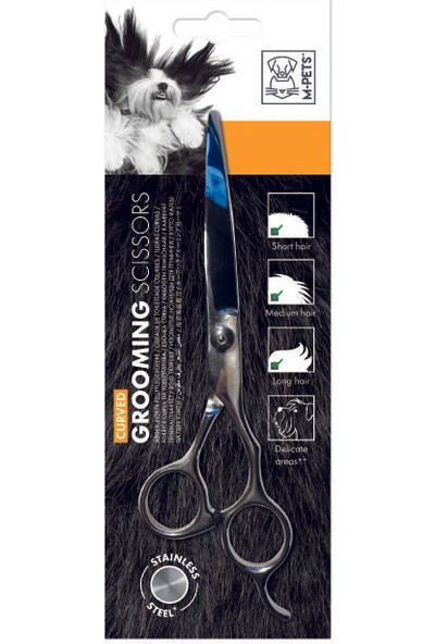 M-Pets 10113800 M-Pets Köpekler Için Cavisli Tüy Makası