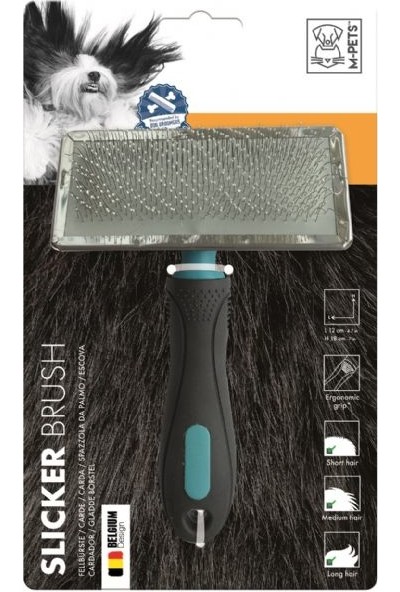 M-Pets 10106499 M-Pets Köpekler Için Masaj Uçlu Fırça 12X18CM