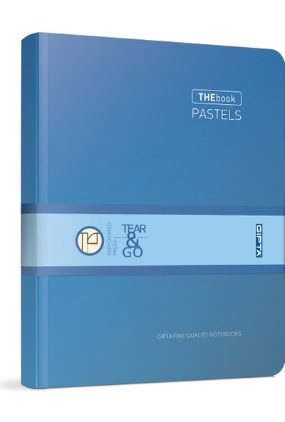 Gıpta The Book Pastel 20X28 400 Yaprak 4 Bölmeli Sert Kapak Ciltli Defter (3486) Kareli Mavi Gıpta The Book Pastel 20X28 400 Yaprak 4 Bölmeli Sert Kapak Ciltli Defter (3486) Kareli Mavi