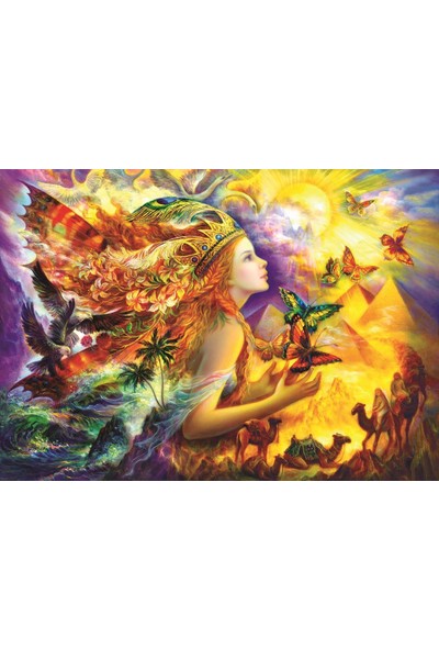 Art Puzzle Kelebeğin Rüyası 1000 Parça Yapılmış Puzzle