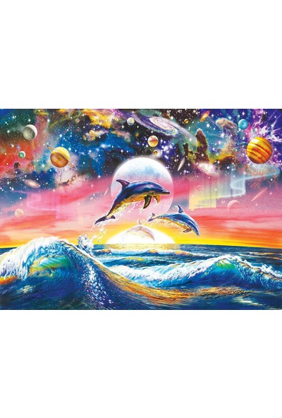 Art Puzzle Evrensel Yunuslar 500 Parça Yapılmış Puzzle