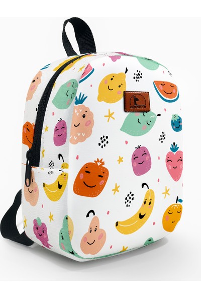 Alpacca Sevimli Meyveler Çocuk ve Bebek Sırt Çantası