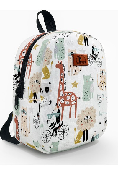 Alpacca Sirk Hayvanları Bebek ve Çocuk Çantası Alpacca Sirk Hayvanları Bebek ve Çocuk Çantası