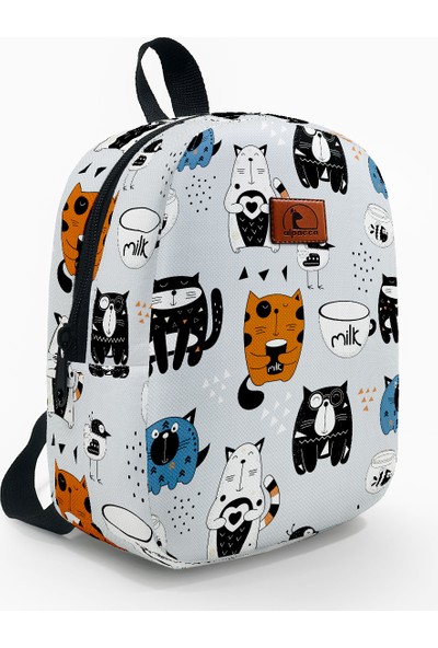 Alpacca Kediler Çocuk ve Bebek Sırt Çantası Alpacca Kediler Çocuk ve Bebek Sırt Çantası
