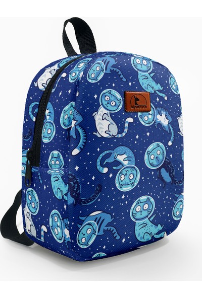 Alpacca Uzaylı Kedi Çocuk ve Bebek Sırt Çantası Alpacca Uzaylı Kedi Çocuk ve Bebek Sırt Çantası