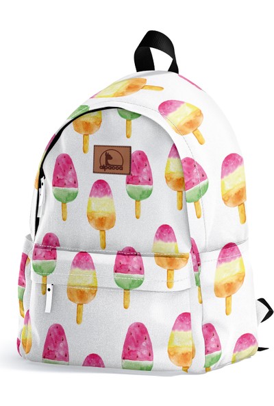 Alpacca Dondurma Okul Çantası Alpacca Dondurma Okul Çantası