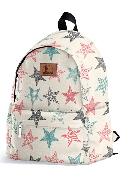 Alpacca Renkli Yıldızlar Okul Çantası Alpacca Renkli Yıldızlar Okul Çantası