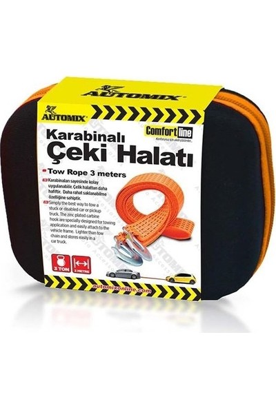 Automix Çeki Halatı Çantalı Lüks Tip Automix Çeki Halatı Çantalı Lüks Tip