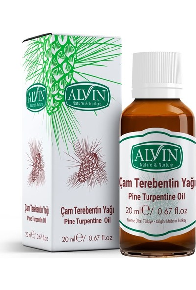 Alvin Çam Terebentin Yağı 20ml Alvin Çam Terebentin Yağı 20ml