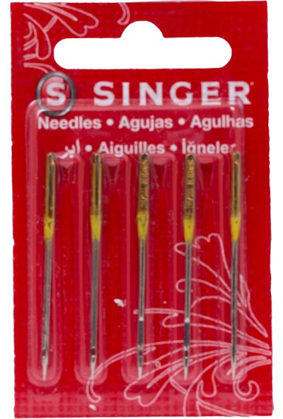Singer Ev Tipi Dikiş Makine İğnesi 18 Numara Singer Ev Tipi Dikiş Makine İğnesi 18 Numara