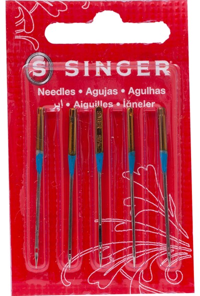 Singer Ev Tipi Dikiş Makine İğnesi 14 Numara Singer Ev Tipi Dikiş Makine İğnesi 14 Numara