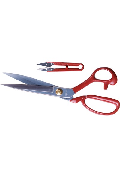 Pın 1094 Kırmızı Saplı Terzi Makası 9 Inç Pın 1094 Kırmızı Saplı Terzi Makası 9 Inç
