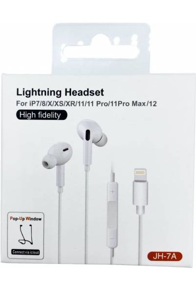 UltraTekno iphone 7 7 Plus 8 8 Plus x Xs Max Xr 11 Pro 11 Pro Max 12 Pro Kulaklık