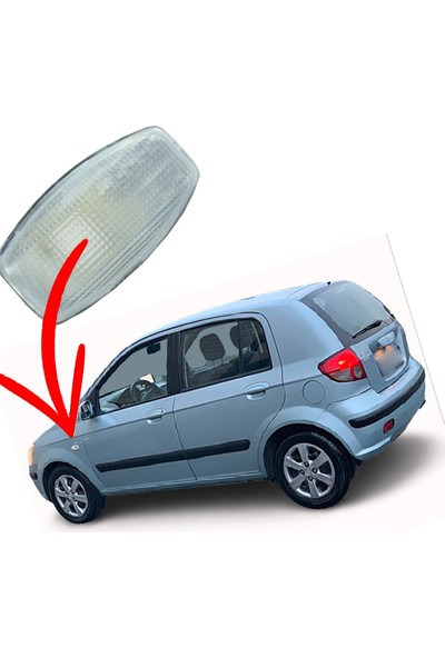 CRN Hyundai Getz Çamurluk Sinyal Lambası Sağ ve Sol Uyumludur 1 Adet CRN Hyundai Getz Çamurluk Sinyal Lambası Sağ ve Sol Uyumludur 1 Adet