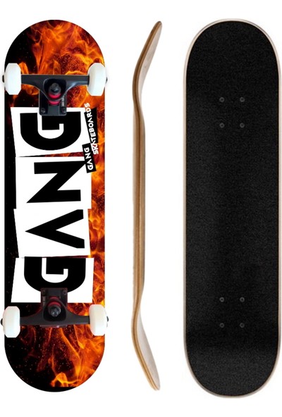 Gang 8.0 Fire Complete Profesyonel Kaykay