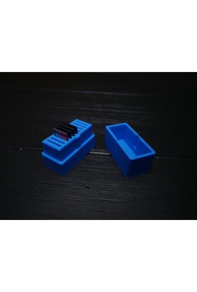 Aldım Geldi Sd Mini Kart Tutucu Masaüstü Organizer Mavi Aldım Geldi Sd Mini Kart Tutucu Masaüstü Organizer Mavi