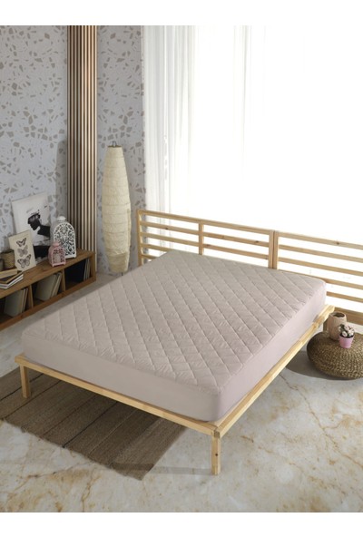 Elgin Home Collection Kapitone Sıvı Geçirmez Renkli Fitted Alez - Yatak Koruyucu - %100 Pamuk Elgin Home Collection Kapitone Sıvı Geçirmez Renkli Fitted Alez - Yatak Koruyucu - %100 Pamuk
