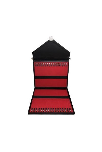 kutuveaksesuar Tesbih Çantası 34'lü Kilitli Askılı kutuveaksesuar Tesbih Çantası 34'lü Kilitli Askılı