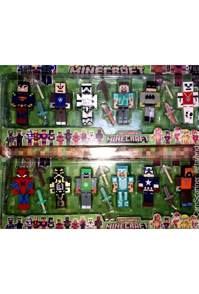 Suden Minecraft 12 Figür 12 Aksesuar Toplam 24 Parça Set Oyuncak Suden Minecraft 12 Figür 12 Aksesuar Toplam 24 Parça Set Oyuncak