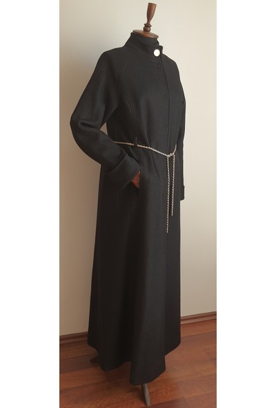 Armine Marka Siyah Renk Kadın Mantosu 21K8710