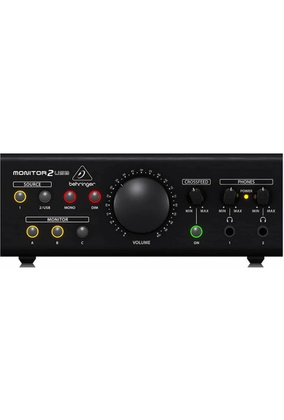 Behringer Monitor 2usb Hoparlör ve Kulaklık Izleme Behringer Monitor 2usb Hoparlör ve Kulaklık Izleme