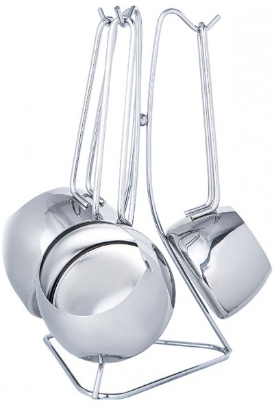 Emsan Yudum Paslanmaz Çelik Cezve Seti